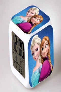 Generic Frozen Anna Elsa Multifunctional Digital Led Alarm Clock ...