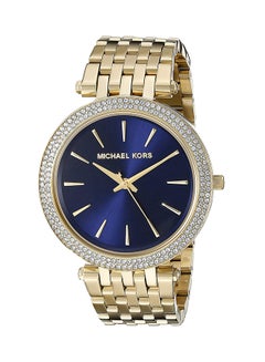 تسوق مايكل كورس وساعة دارسي بسوار من الإستانلس ستيل طراز Mk3406 للنساء ...
