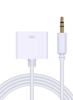 Generic 30 Pin AUX-input Dock Cable White UAE | Dubai, Abu Dhabi