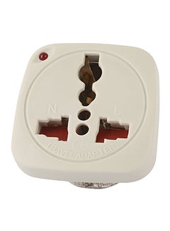 Terminator Multi Plug Travel Adapter White 24inch UAE | Dubai, Abu Dhabi