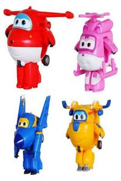 Generic Super Wings Deformation Toy-4 Piece UAE | Dubai, Abu Dhabi