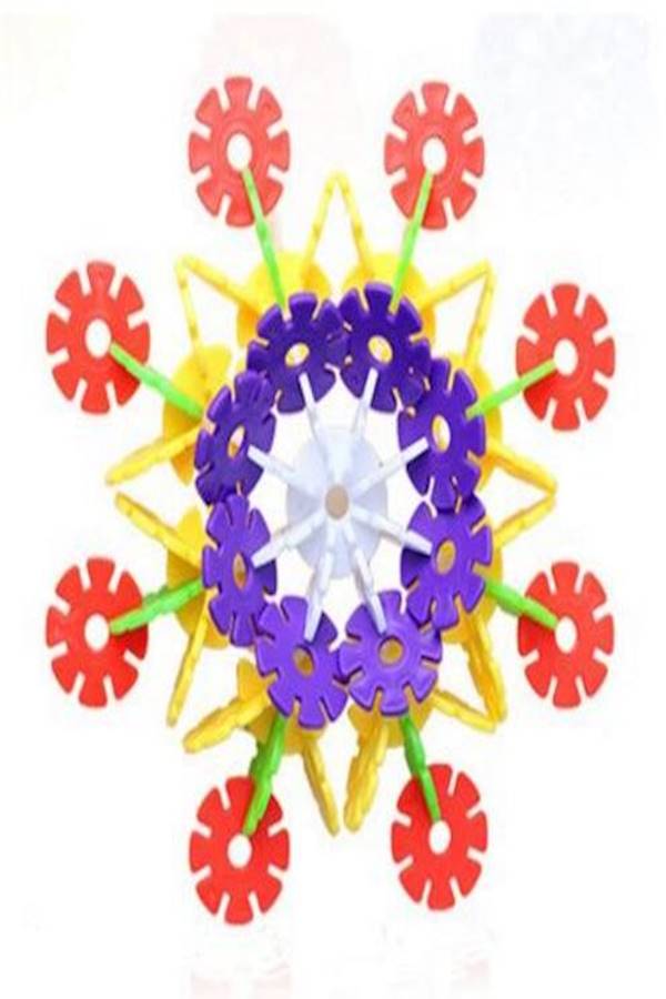 Generic 520-Piece Plastic Interlocking Blocks Construction Learning ...