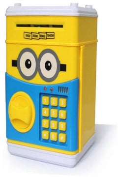 Generic Minions Piggy Bank Mini Atm Cash Box With Password Lock UAE ...