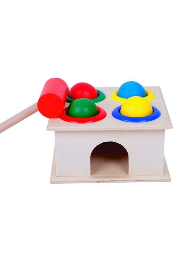 Generic Beat Wooden Square Hammer Box | Best Price KSA | Riyadh, Jeddah