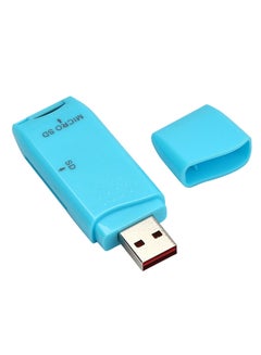 Generic USB 2.0 Card Reader Blue UAE | Dubai, Abu Dhabi