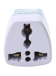 Generic Power Plug Adapter Converter White UAE | Dubai, Abu Dhabi