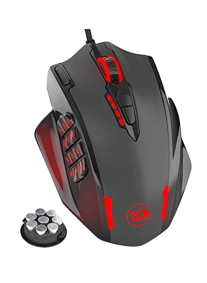 REDRAGON M908 Impact Gaming Mouse With Backlit Black | Best Price KSA ...