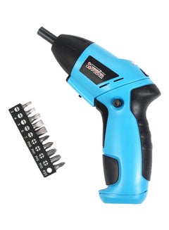 X-Power Tools 11-Piece Cordless Screwdriver Set Blue/Black KSA | Riyadh ...