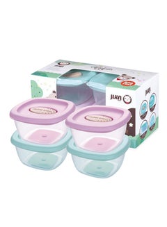 Generic 4-Piece Food Storage Container Set KSA | Riyadh, Jeddah