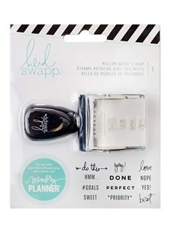 American Crafts Heidi Swapp Roller Word Stamp Silver/Black UAE | Dubai ...