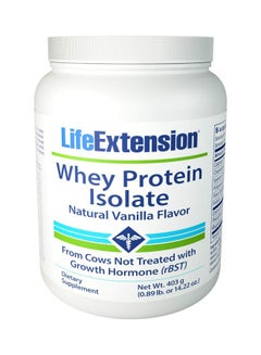Life Extension Whey Protein Isolate - Natural Vanilla Flavour UAE ...