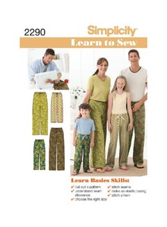 Simplicity Learn To Sew Sewing Pattern Green/Beige/White UAE | Dubai ...