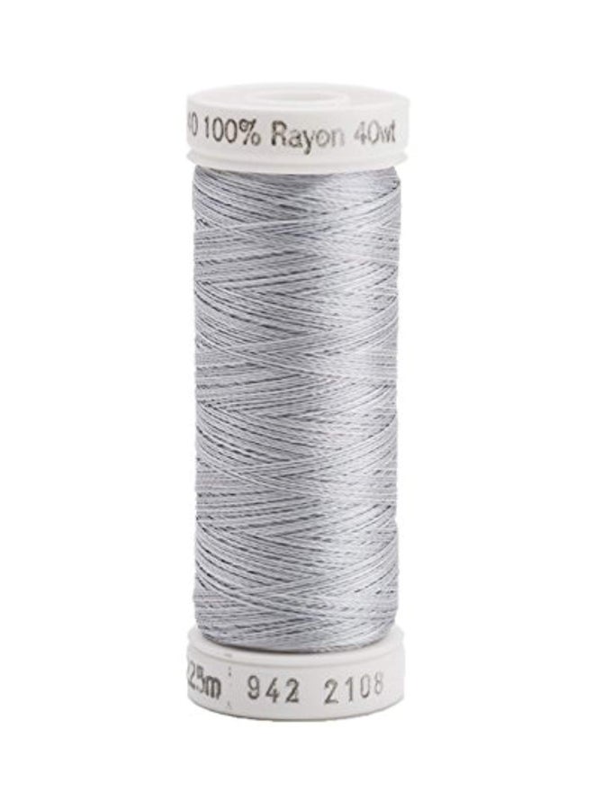 Sulky Rayon Thread Silver 250yard | Best Price UAE | Dubai, Abu Dhabi