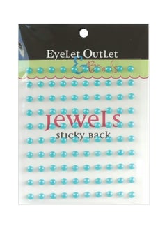 EYELET OUTLET 100-Piece Self-Adhesive Pearl Blue UAE | Dubai, Abu Dhabi