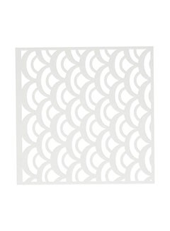 CRAFTERS WORKSHOP Fish Scales Template White UAE | Dubai, Abu Dhabi