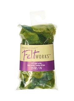 Dimensions Feltworks Wool Roving Green UAE | Dubai, Abu Dhabi