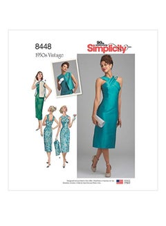 Simplicity Vintage Sewing Pattern For Dresses Multicolour UAE | Dubai ...