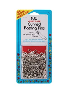 Collins 100-Piece Curved Basting Safety Pins Set Silver UAE | Dubai ...