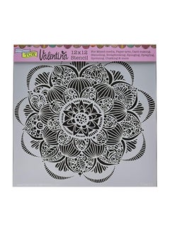 CRAFTERS WORKSHOP Valentina Drawing Stencil Black KSA | Riyadh, Jeddah