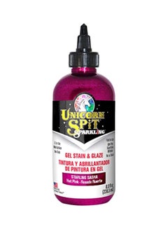 Eclectic Unicorn Spit Sparkling Gel Stain And Glaze Hot Pink UAE ...