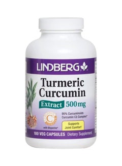 Lindberg Turmeric Curcumin Extract - 180 Capsules UAE | Dubai, Abu Dhabi