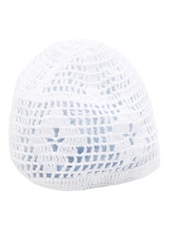 AL Shamokh Casual Ghafiya And Kufi Cap White KSA | Riyadh, Jeddah