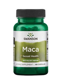 SWANSON Maca Sexual Health 500MG - 60 Capsules UAE | Dubai, Abu Dhabi