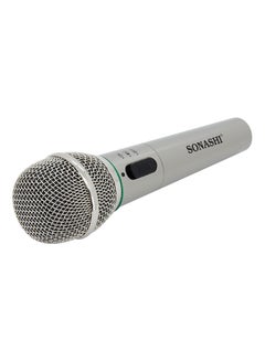 SONASHI Dynamic 2-In-1 Wired And Wireless Microphone With Metal Mesh ...