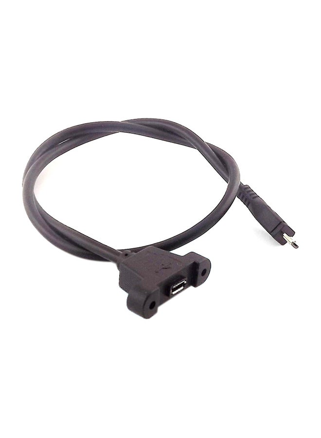 Generic Micro USB 5-Pin Male To Female Extention Cable Black | Best ...