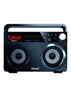 ISOUND Bluetooth Boombox Speaker 5427 Black UAE | Dubai, Abu Dhabi