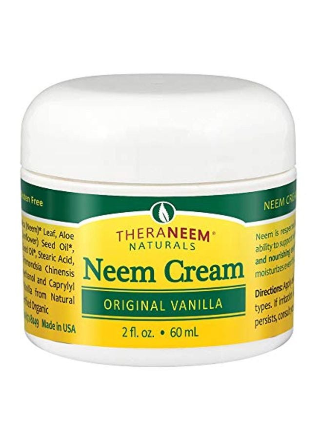 THERANEEM NATURALS Neem Cream-Original Vanilla | Best Price KSA ...