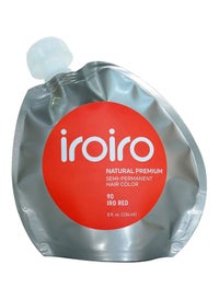 Iroiro Premium Natural Semi-Permanent Hair Colour 90 Iro Red 236ml UAE ...