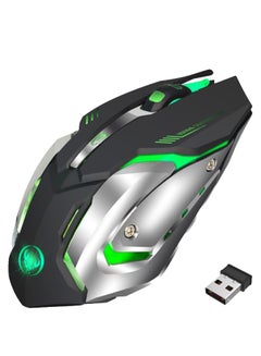HXSJ Wireless Gaming Mouse Black/Silver | Best Price UAE | Dubai, Abu Dhabi