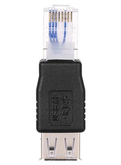 Generic USB Type A To RJ45 Ethernet Adapter Black UAE | Dubai, Abu Dhabi