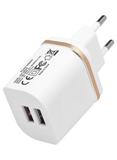 Generic Dual Port USB Charger White UAE | Dubai, Abu Dhabi
