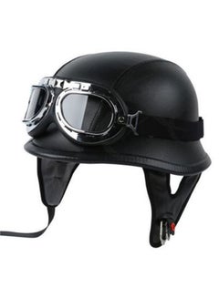 Generic Semi-Covered Retro Motorcycle Safety Helmet UAE | Dubai, Abu Dhabi
