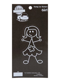 Family Sticker Girl Car Sticker UAE | Dubai, Abu Dhabi