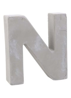 homeworks Decorative Letter N Grey UAE | Dubai, Abu Dhabi