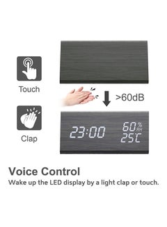 Generic Digital Alarm Clock Black KSA | Riyadh, Jeddah