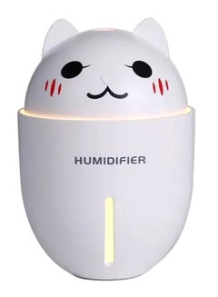 Generic Cat Shape Fragrance Diffuser With USB Fan LED Light White ...