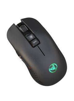 HXSJ T30 Wireless Gaming Optical Mouse Black UAE | Dubai, Abu Dhabi