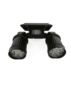 Generic Pir Motion Sensor Dual Head Spotlight Black UAE | Dubai, Abu Dhabi