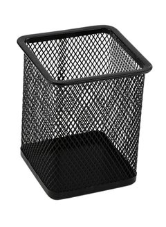 Generic Metal Mesh Square Pen Pot Black UAE | Dubai, Abu Dhabi
