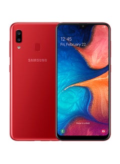 Samsung Galaxy A20 Dual SIM Red 3GB RAM 32GB 4G LTE-UAE Version KSA ...