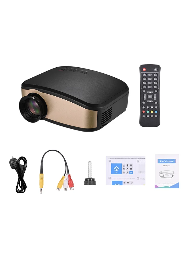 Generic LED Portable Video Projector Black UAE | Dubai, Abu Dhabi