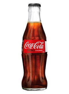 Coca-Cola Zero Carbonated Drink Glass Bottle 290ml KSA | Riyadh, Jeddah