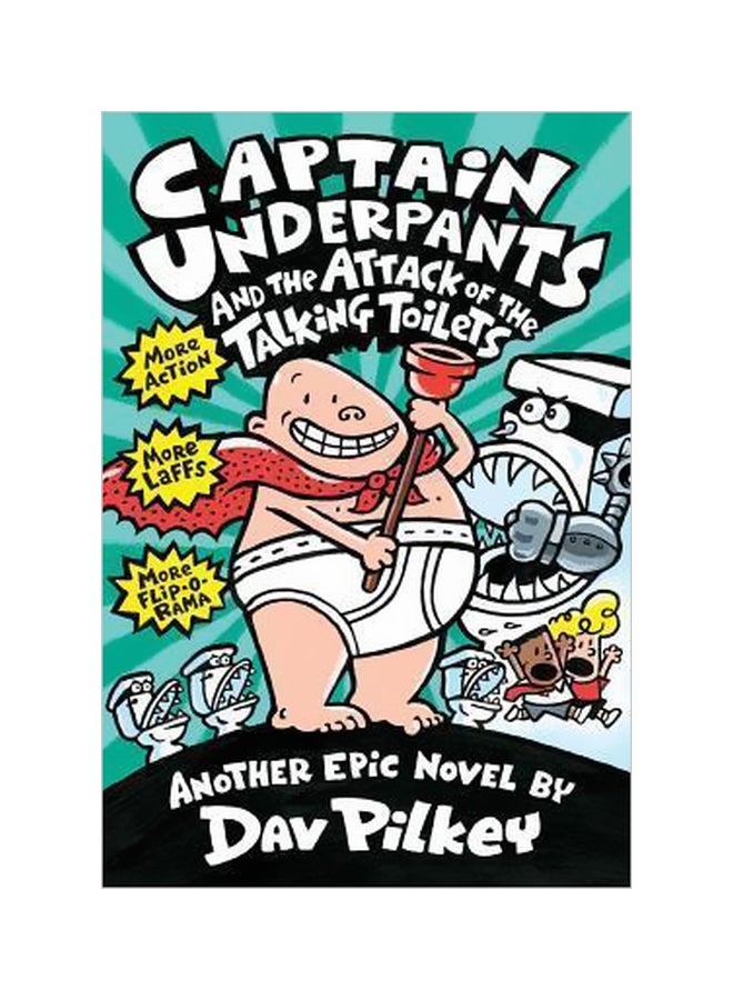 Captain Underpants And The Attack Of The Talking Toilets Hardcover ...