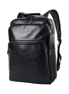 Generic Leather Usb Travel Computer School Backpack Black UAE | Dubai ...