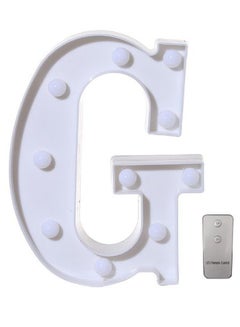 Generic Alphabet Letter G LED Light White UAE | Dubai, Abu Dhabi