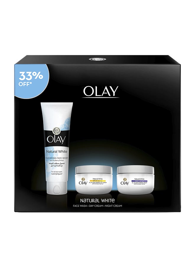Buy Olay Natural Aura All In One Glow Regimen Beauty Box Online | 15 ...